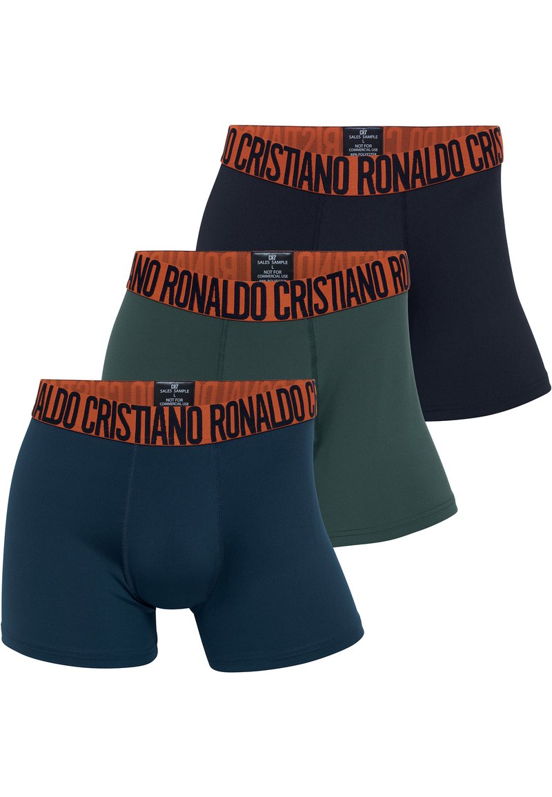Cristiano Ronaldo Cr7 3 Pack Alushousut Blue Green Black Sininen