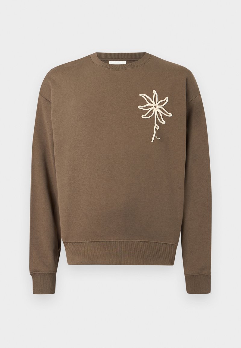 NN.07 DAVID - Sweatshirt - mable husk/braun - Zalando
