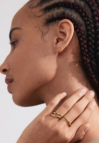 Pilgrim TRUE RECYCLED SET - Ring - gold-coloured/goudkleurig - Zalando.be