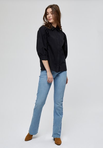 Object KURZARM - Blouse - black/zwart - Zalando.be