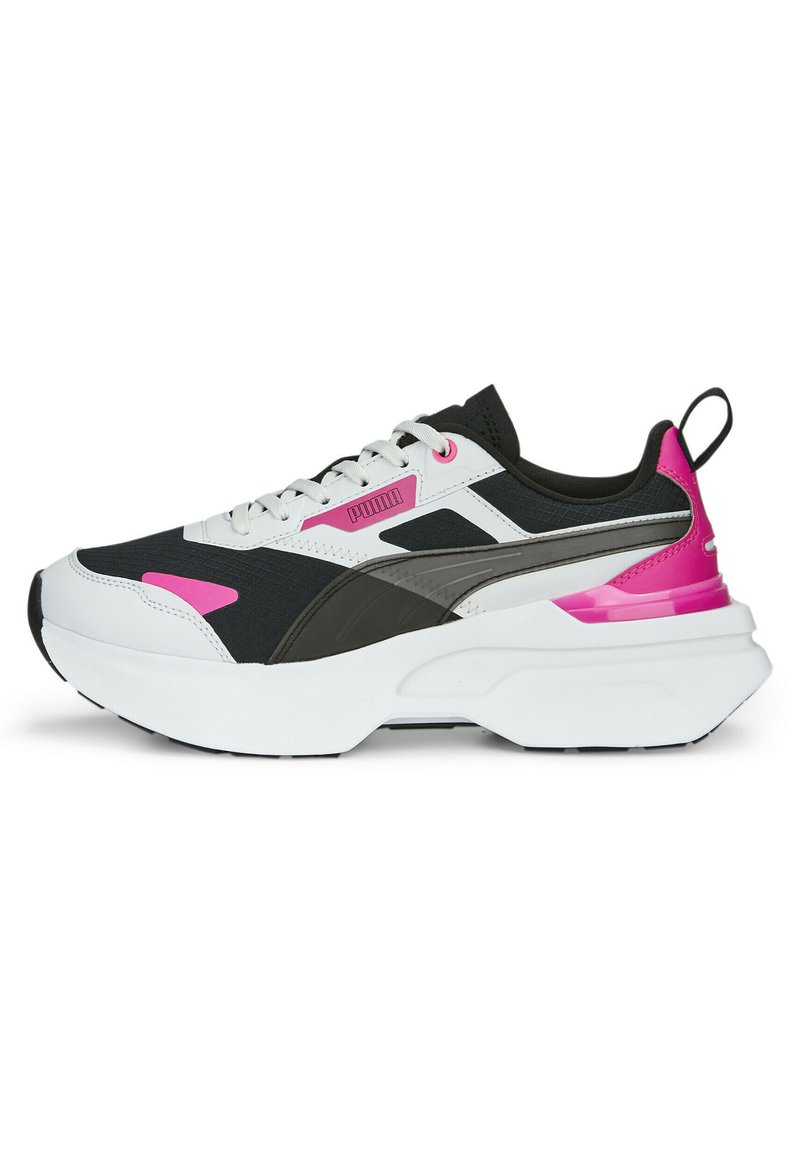Puma KOSMO RIDER TECH - Sneaker low - black/feather gray/schwarz ...