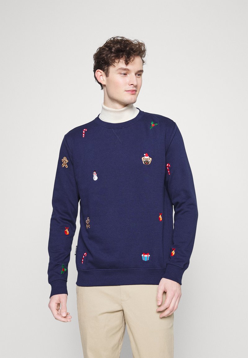 OppoSuits XMAS ICONS - Sudadera - blue/azul marino - Zalando.es