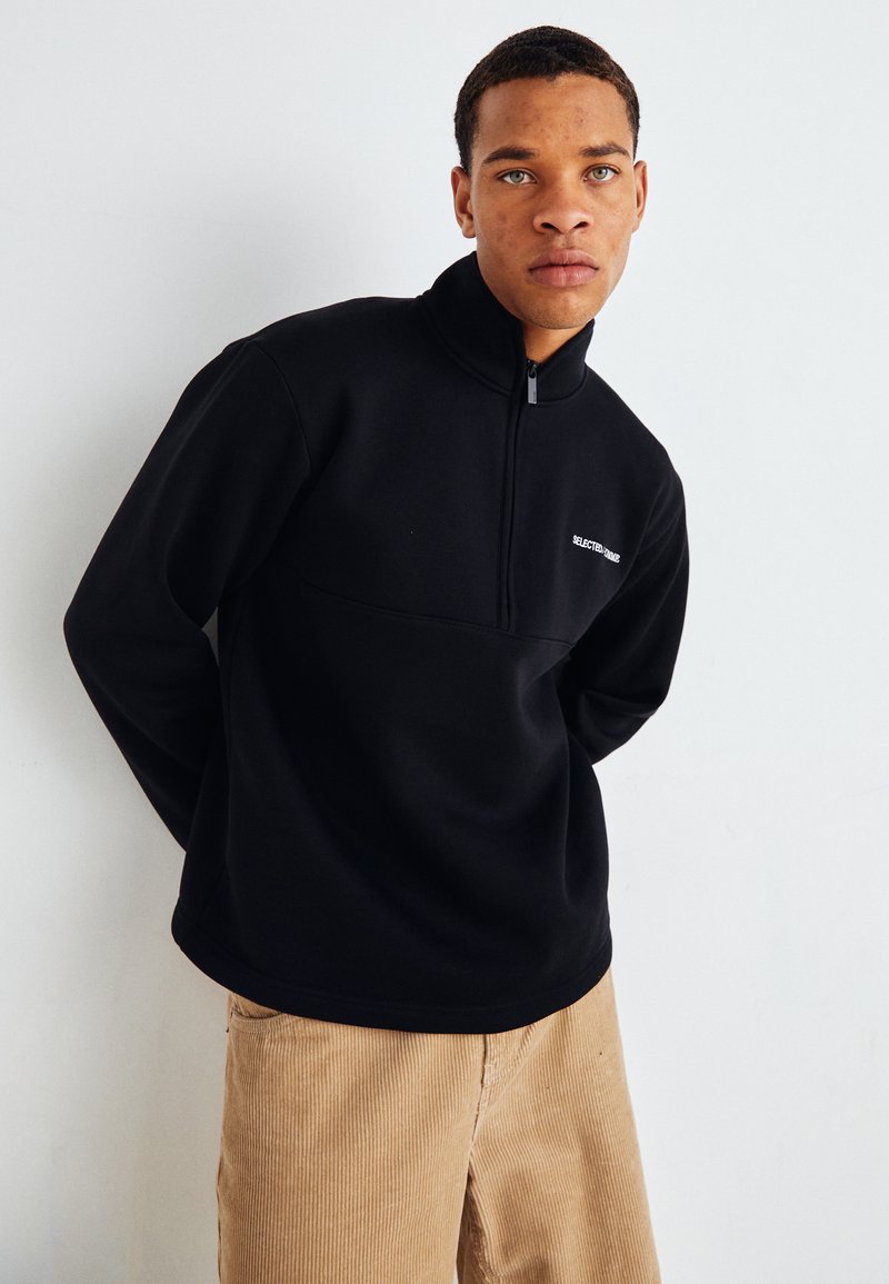 Selected Homme Sweatshirt - black - Zalando.ie