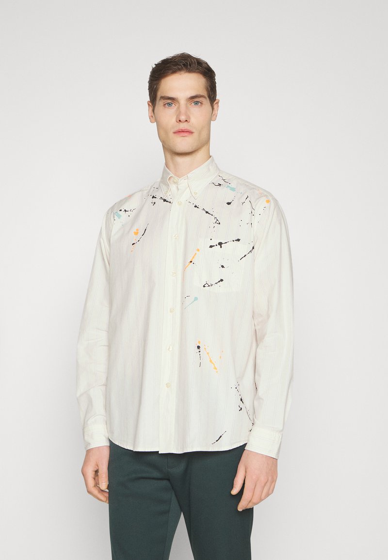 BOSS LAMBEY - Hemd - light beige/beige - Zalando.at