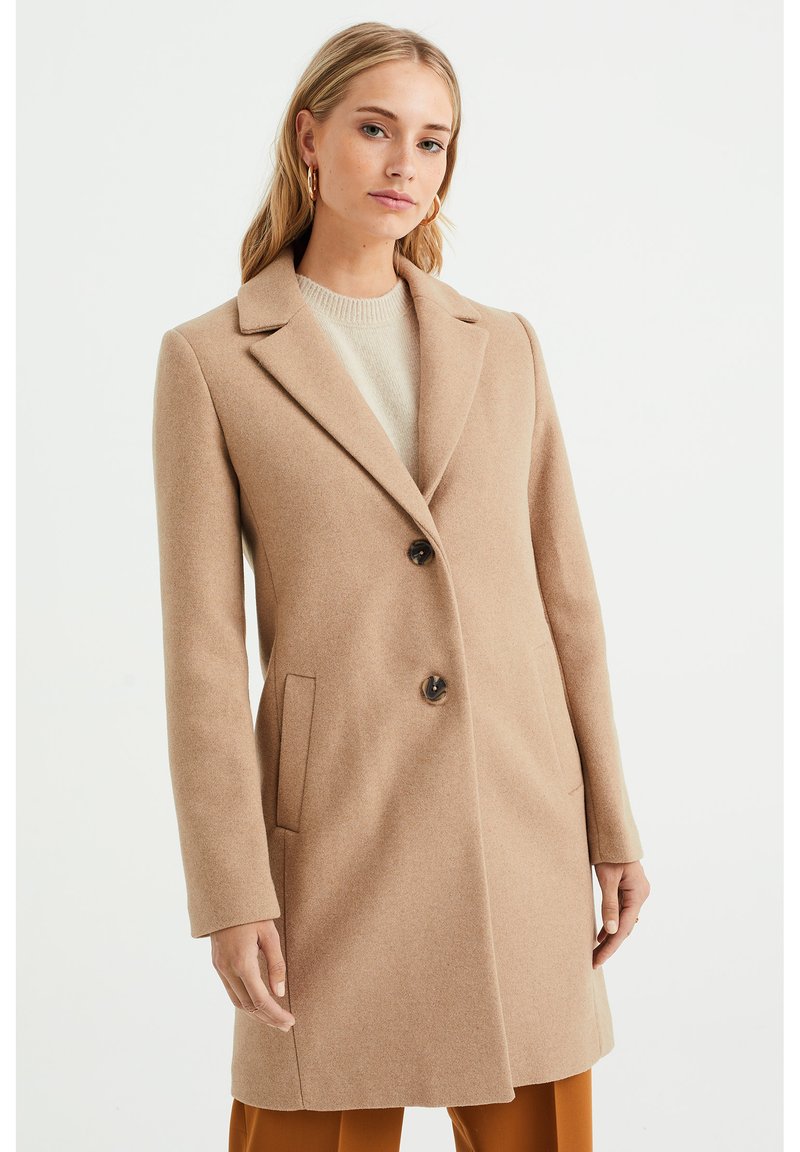 WE Fashion Klassisk frakke - beige - Zalando.dk