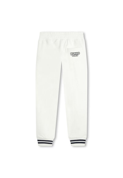 KENZO kids Pantalon de survêtement - rice/blanc - ZALANDO.FR