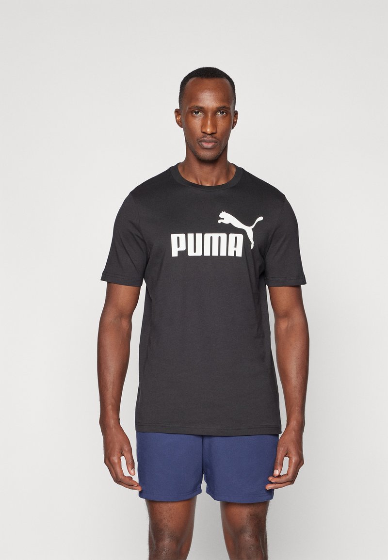Puma T-shirt z nadrukiem/czarny - Zalando.pl