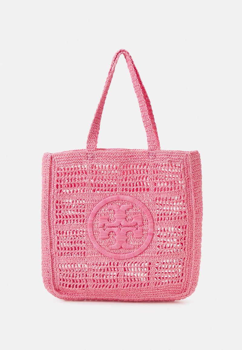 Tory Burch ELLA CROCHET TOTE - Bolso shopping - pink/rosa - Zalando.es