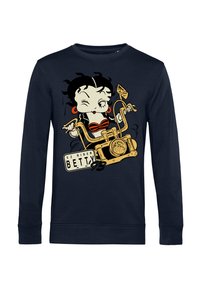 Henry Tiger BETTY BOOP EZ RIDER - Sweater - navy blue/donkerblauw ...