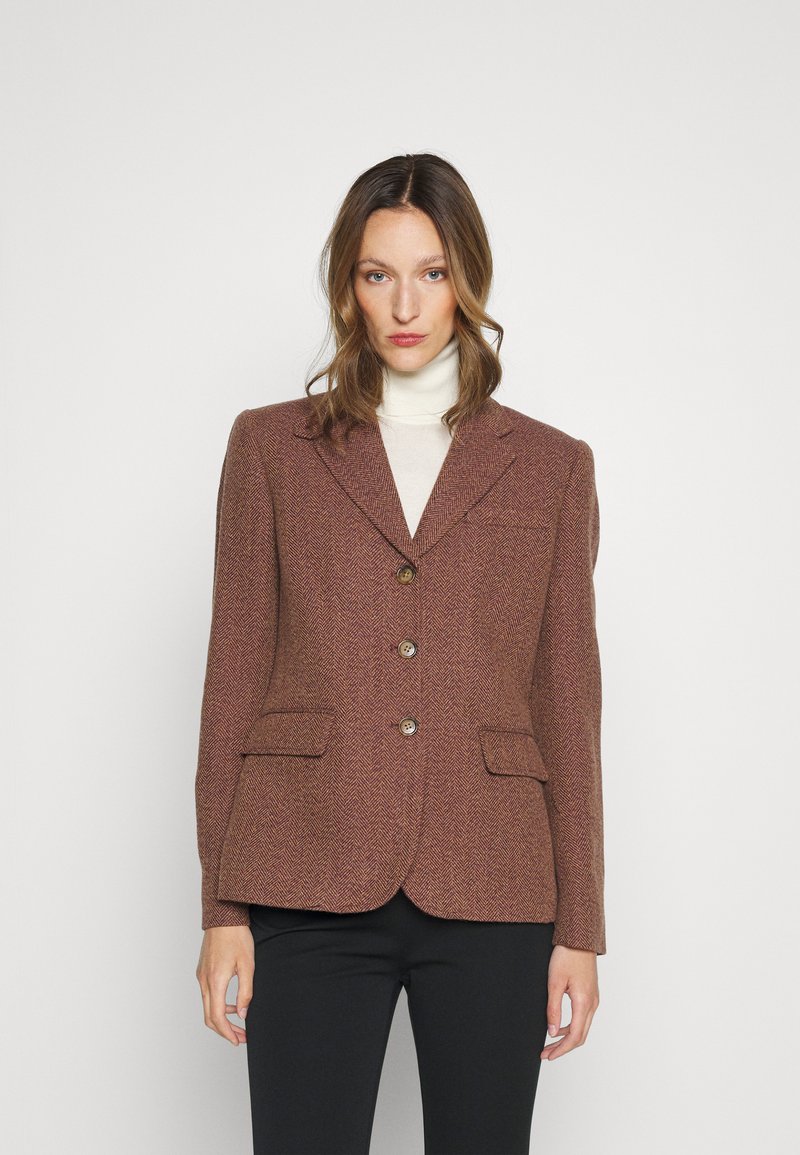 Lauren Ralph Lauren DAYLEE - Sacou - light burgundy multi/bordo ...