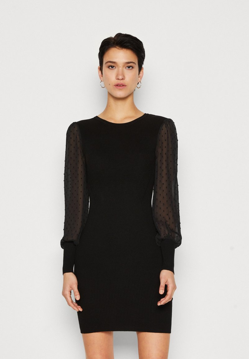 ONLY ONLJASMINE DRESS - Jumper dress - black - Zalando
