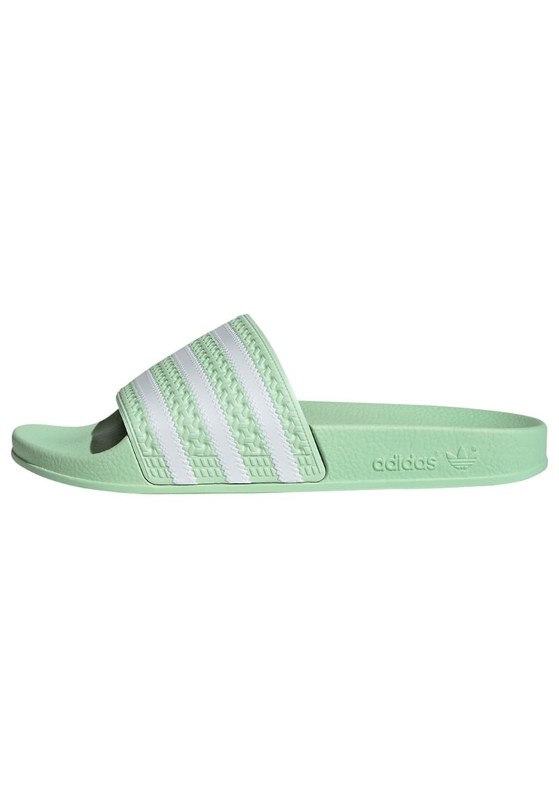 adidas Originals ADILETTE W - Pantolette flach - semi green spark cloud ...