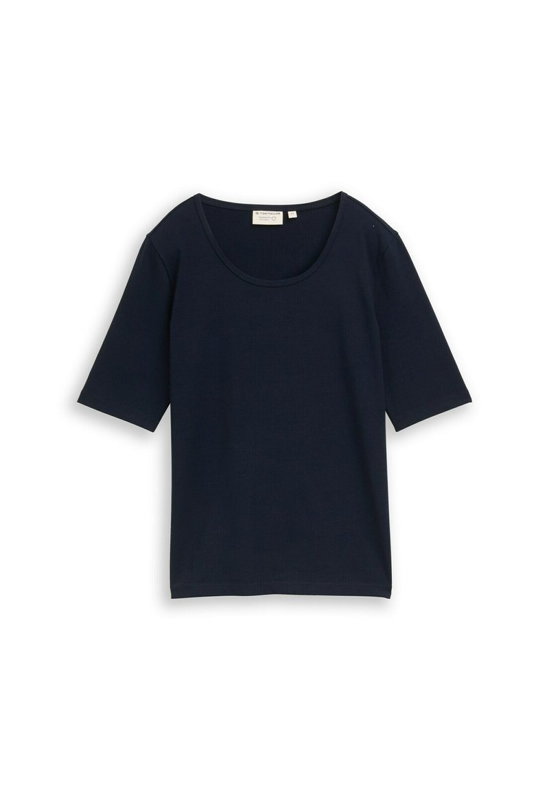 TOM TAILOR TOM TAILOR T-SHIRT BASIC T-SHIRT MIT RUNDHALSAUSSCHNITT - T ...