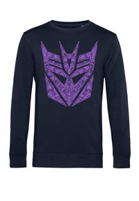 Henry Tiger TRANSFORMERS DECEPTICON SYMBOL - Sweater - navy blue ...