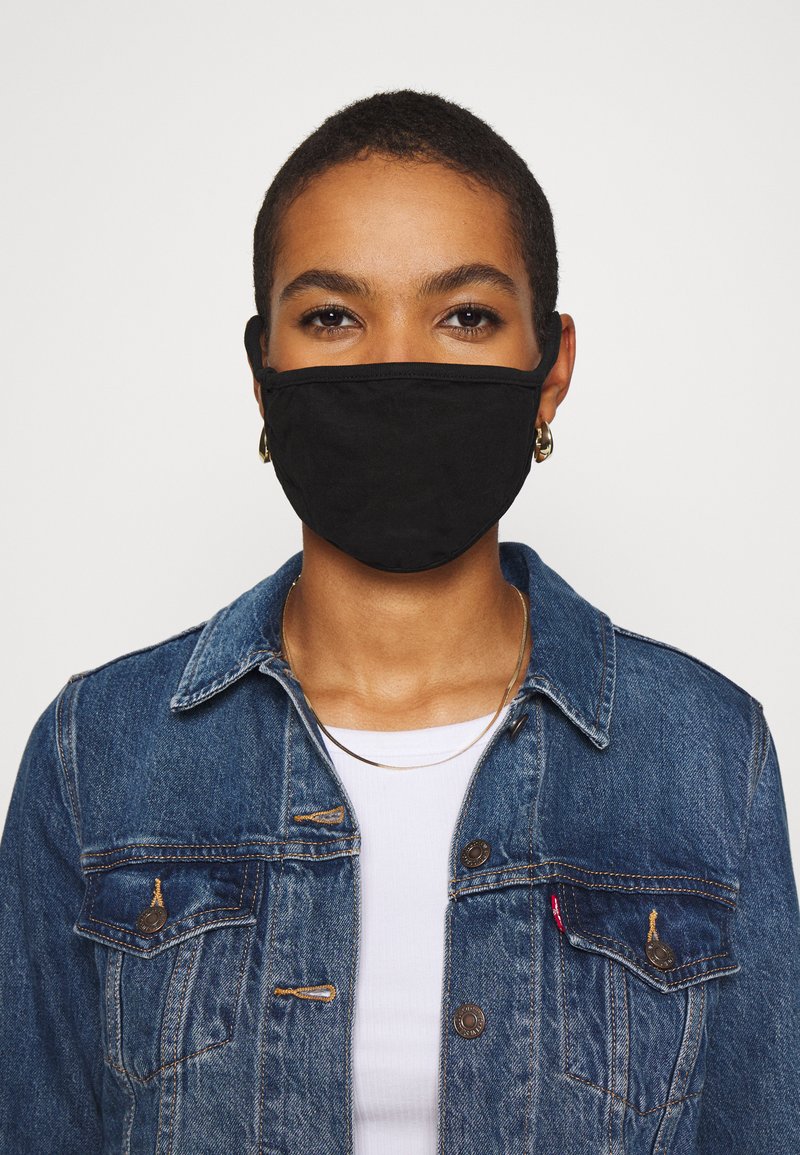 Urban Classics 2 PACK - Stoffmaske - black/schwarz - Zalando.at