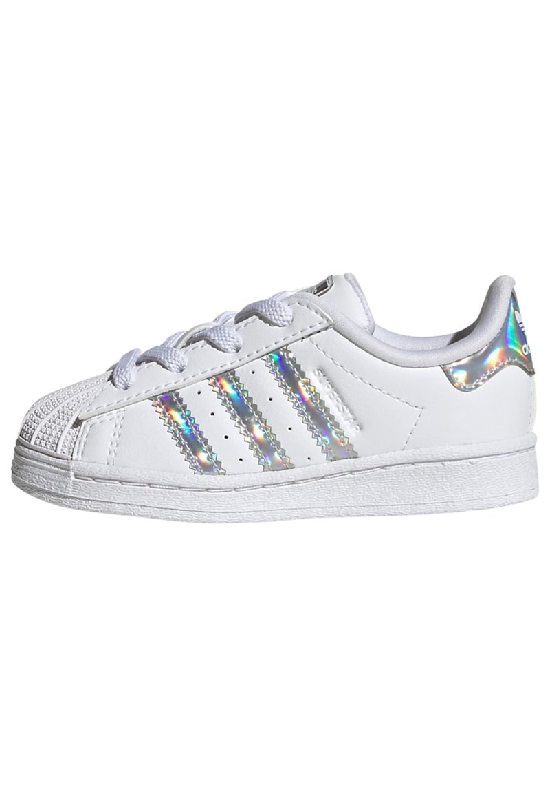adidas Originals SUPERSTAR - Lauflernschuh - white white silver dawn ...