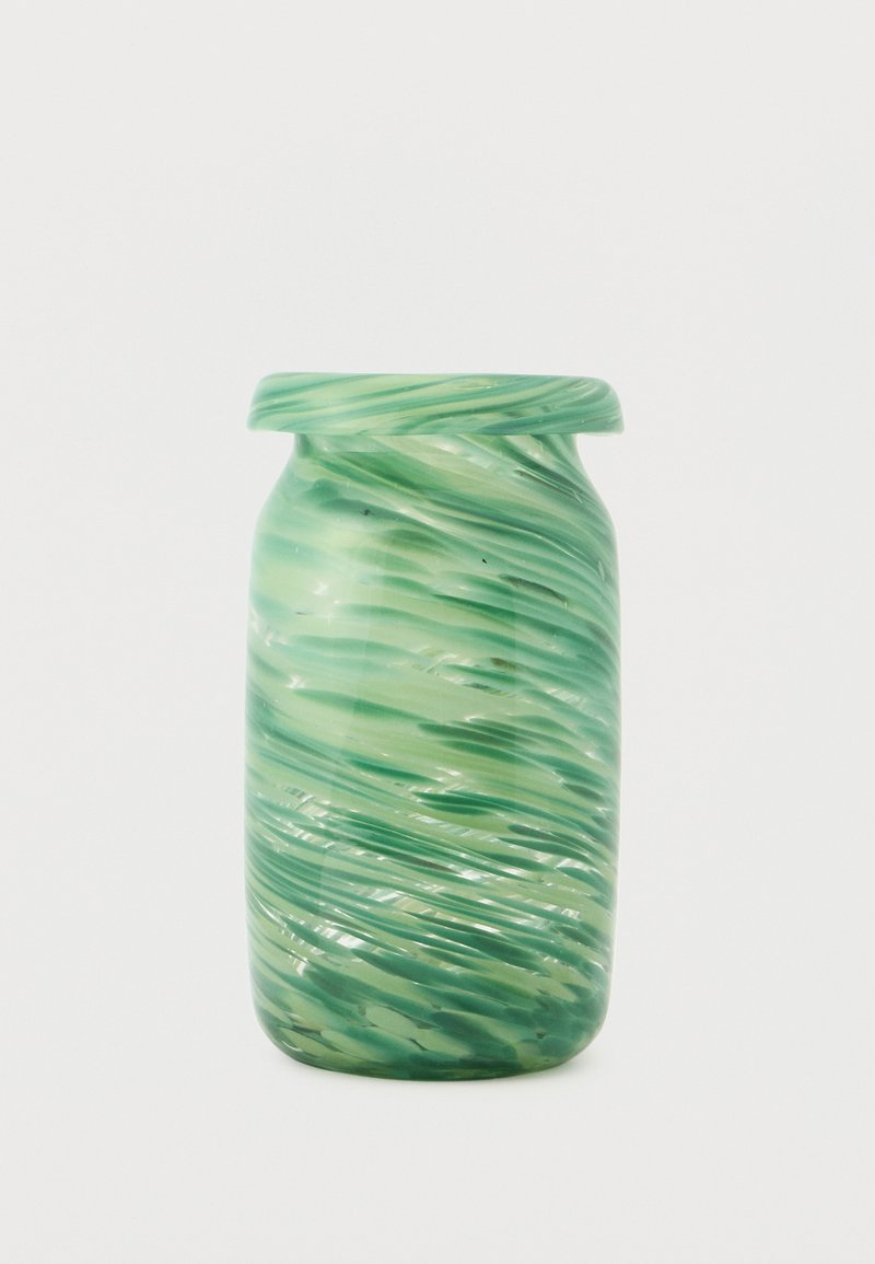 Hay SPLASH VASE ROLL NECK SMALL - Florero - green/verde - Zalando.es