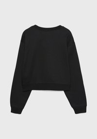Stradivarius BASIC CROPPED - Sweater - black/zwart - Zalando.be