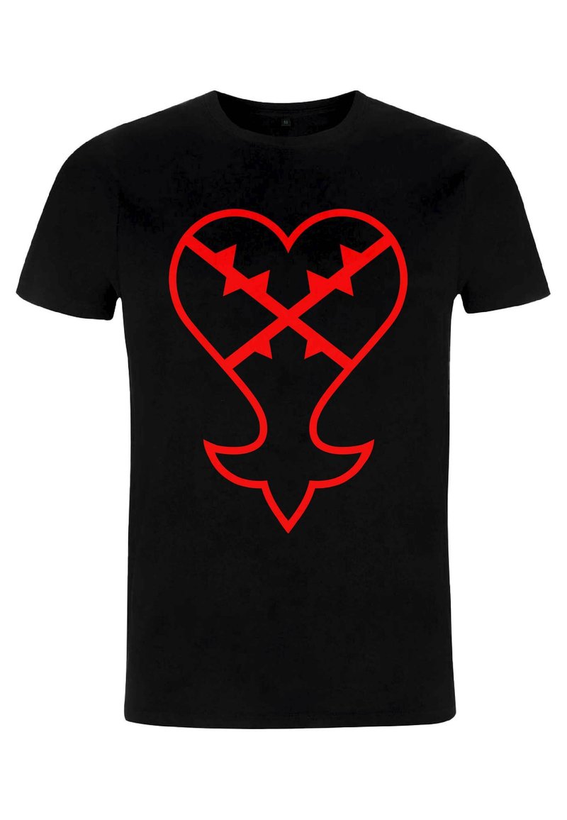 Henry Tiger KINGDOM HEARTS HEARTLESS SYMBOL - Triko s potiskem - black ...