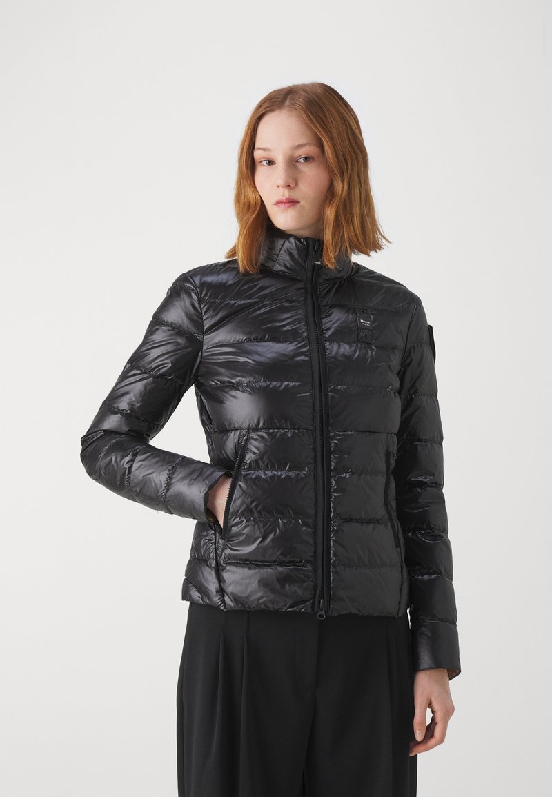 Blauer BASIC HIGH NECK JACKET - Down jacket - nero/black - Zalando.ie