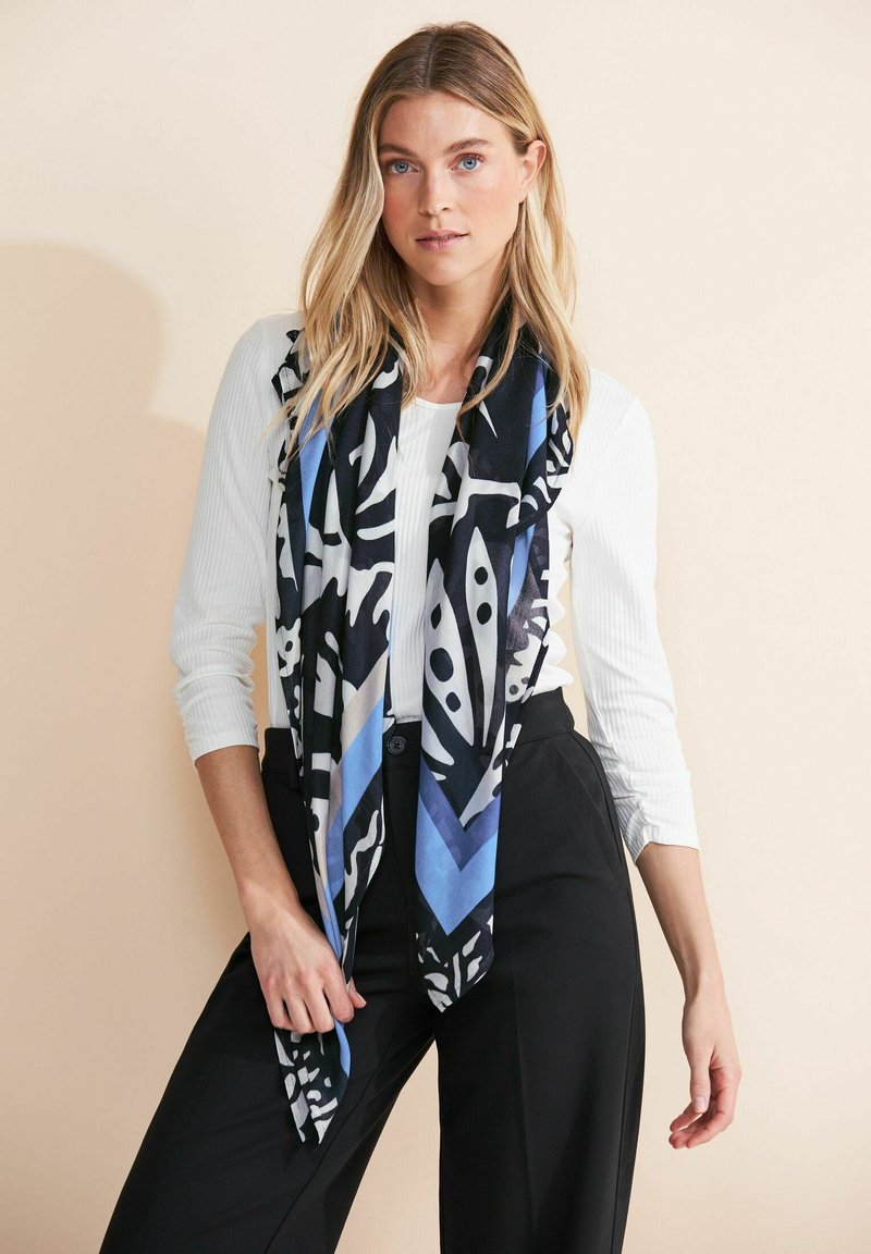 Street One PRINT TUCH - Tuch - blau - Zalando.ch