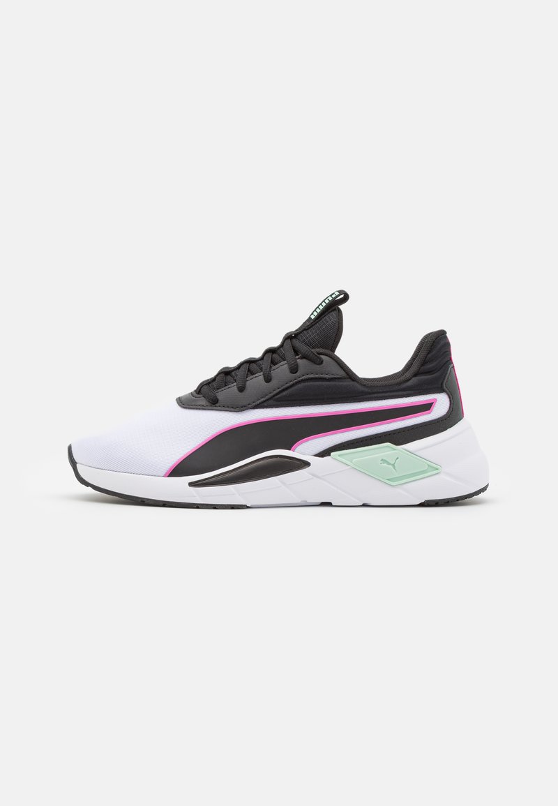 Puma LEX - Trainingsschuh - white/black/minty burst/weiß - Zalando.at