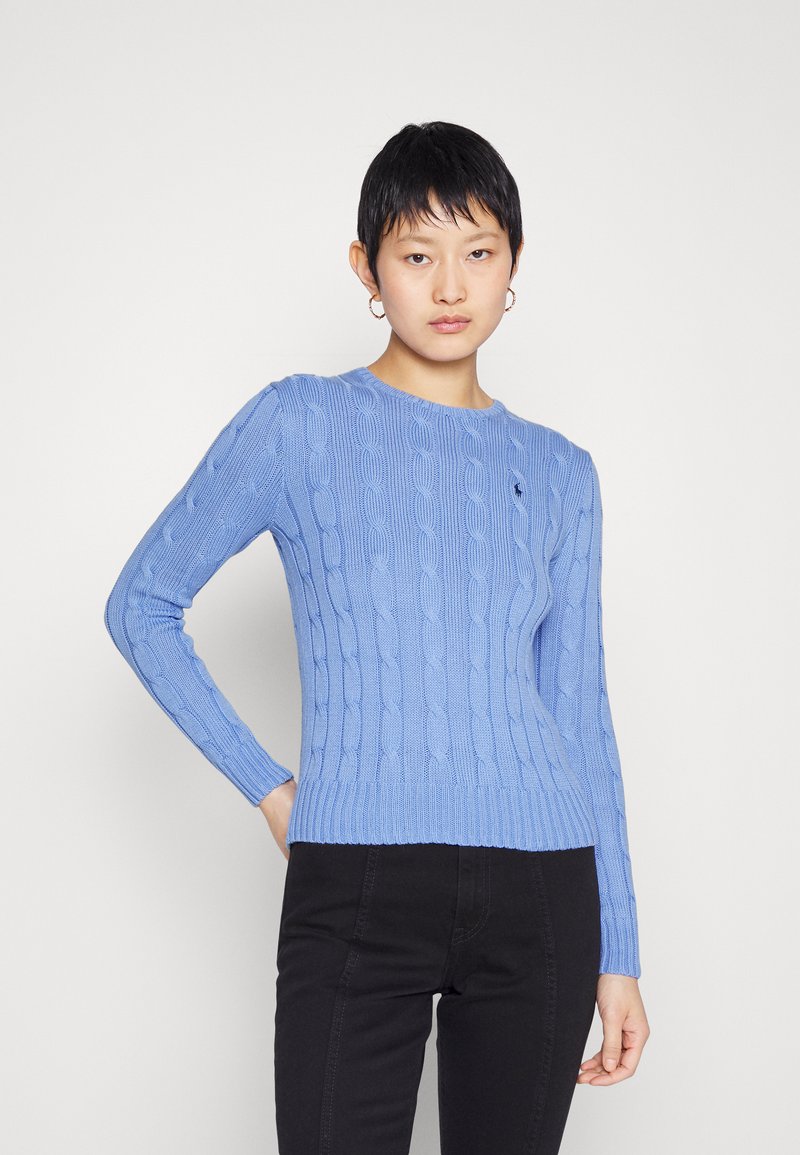 Polo Ralph Lauren JULIANNA LONG SLEEVE - Strickpullover - new litchfield blue/blau - Zalando.ch