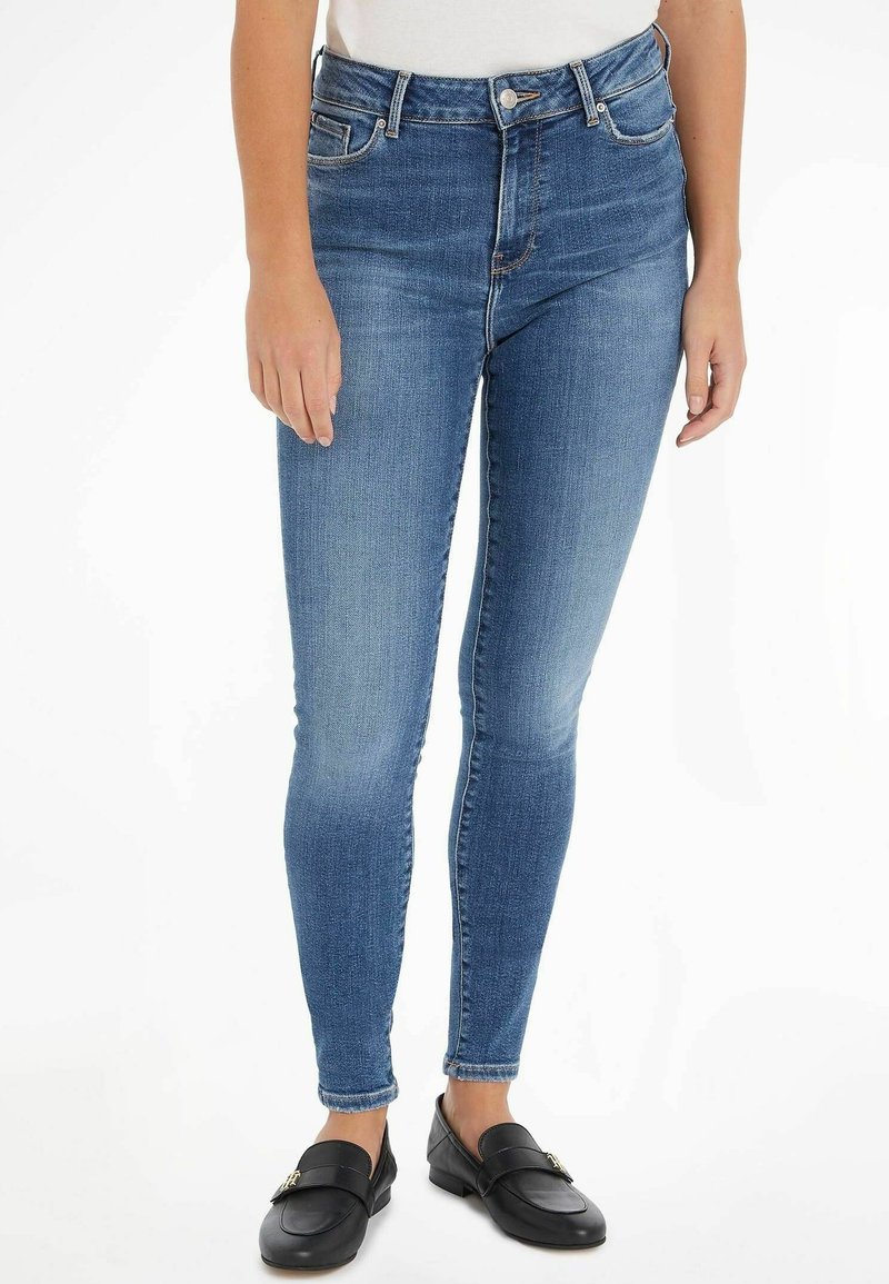 Tommy Hilfiger HARLEM ULTRA - Vaqueros pitillo - denim/blue denim ...
