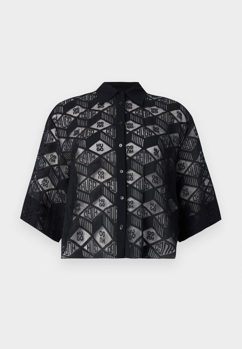 HUGO EPHRAIMA - Button-down blouse - open miscellaneous/black - Zalando ...