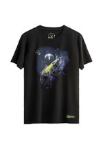 KAFT CHECKPOINT - T-Shirt print - tar/schwarz - Zalando.de