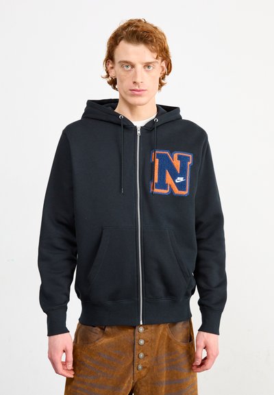 NY CONCEPT DIMENTION HOOD UNISEX - Sweatjacke - slate blue/blau ...