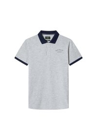Hackett London HERITAGE ESS - Piké - light grey marl/ljusgrå - Zalando.se