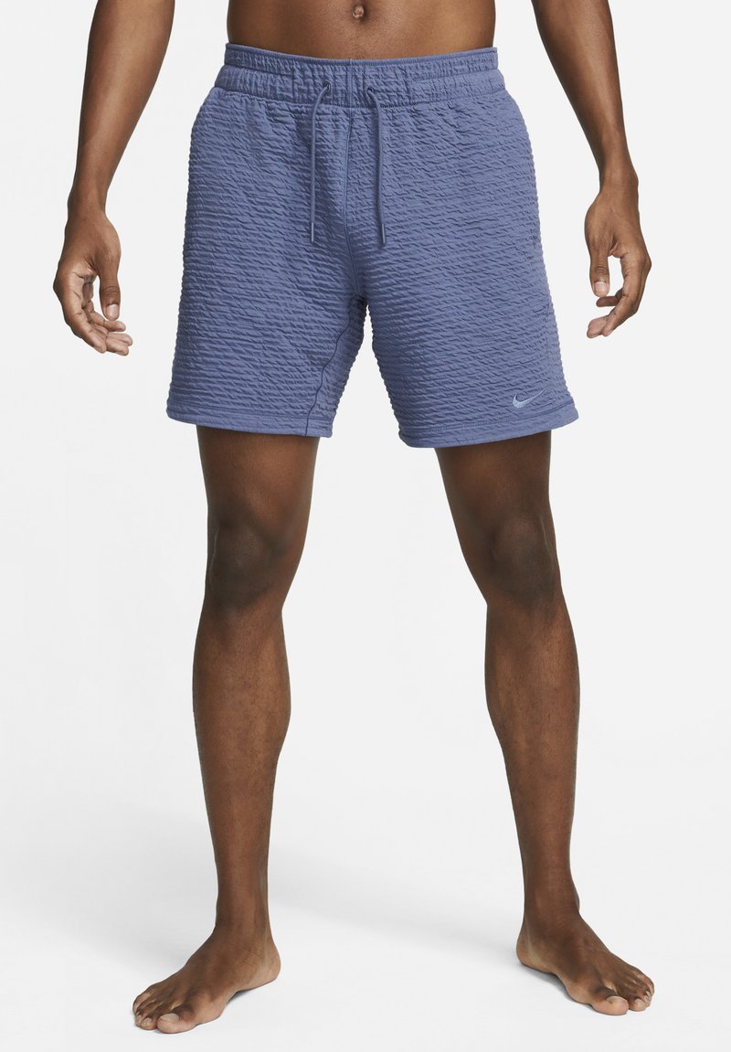 Nike Performance M NY DF TEXTURE SHORT - Träningsshorts - diffused blue ...