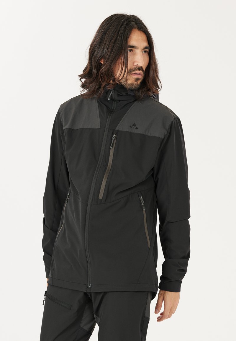 Whistler Soft shell jacket - black - Zalando