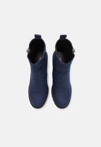 Even&Odd Wide Fit Bottines à plateau - dark blue/bleu marine - ZALANDO.FR