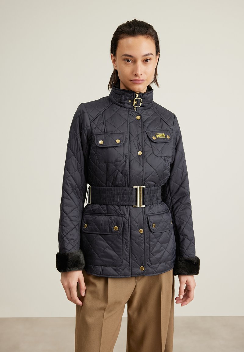 Barbour International MODERN POLARQUILT - Winter jacket - black ...