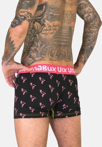 Unabux 2 PACK JAMES FLAMINGO MIX - Boxers - head/negro metalizado - Zalando.es