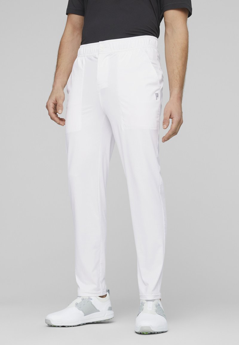 Puma Golf JOGGER - Stoffhose - bright white/weiß - Zalando.at