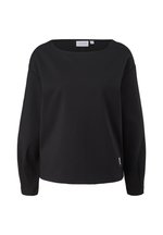 comma casual identity LONGSLEEVE MIT LABEL-PATCH - Langarmshirt ...