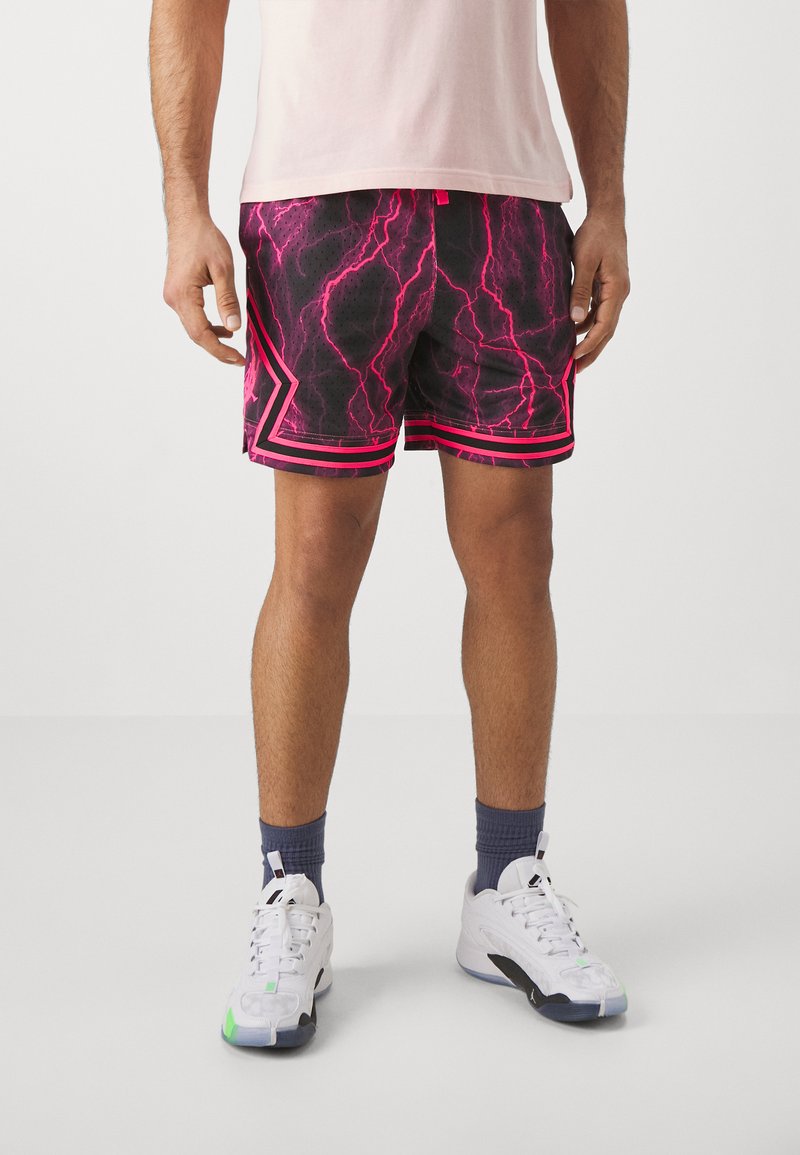 Jordan SHORT - Sports shorts - black/hyper pink/svart - Zalando.no