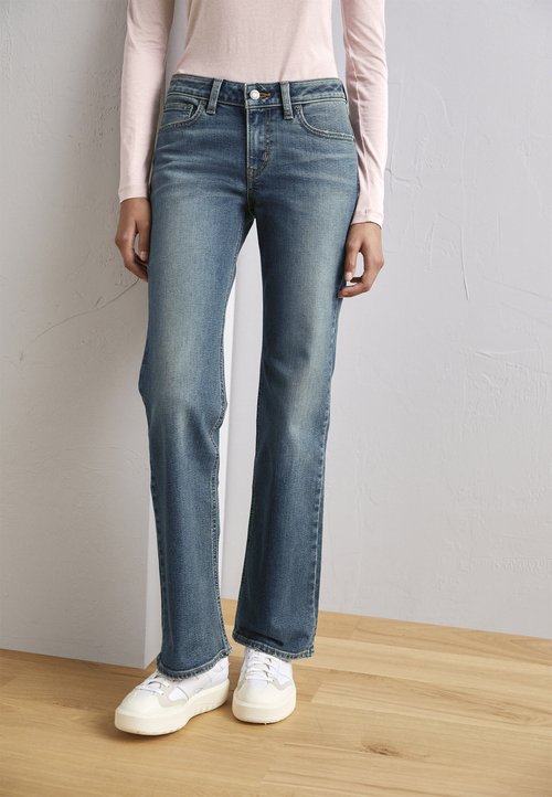 Levi's® 726™ HIGH RISE FLARE - Jeans bootcut - dark indigo worn in blue ...