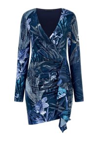 Guess EMILY - Etuikleid - mehrfarbig grundton blau/blau - Zalando.de