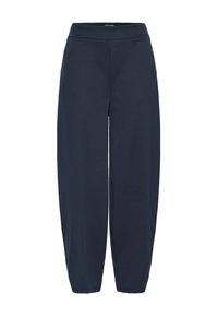 ICHI HKATE BARREL - Trousers - total eclipse/dark blue - Zalando
