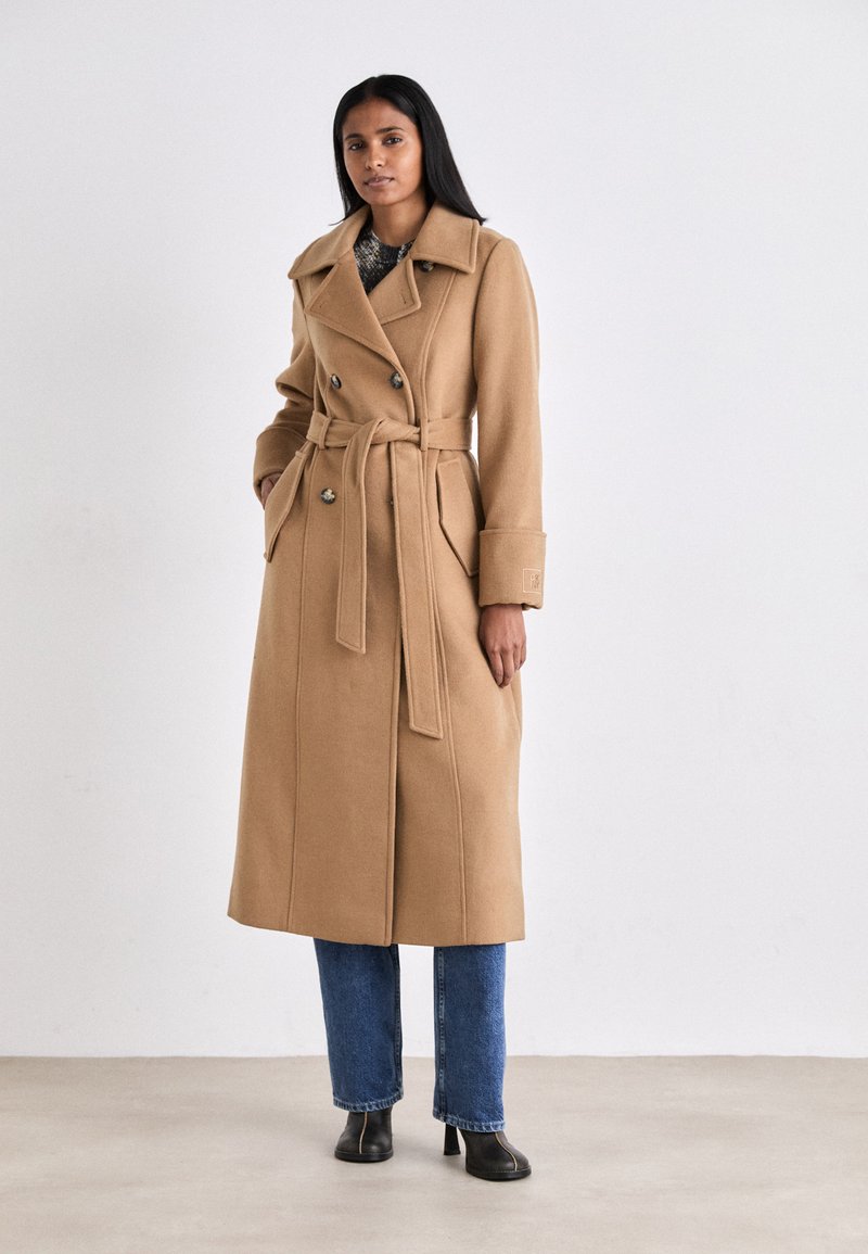 DKNY COAT - Abrigo clásico - sugar almond/marrón topo - Zalando.es