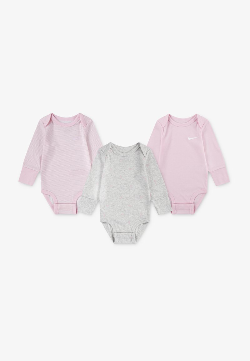 Nike Sportswear BABY ESSENTIALS UNISEX 3 PACK - Bodi - birch heather ...
