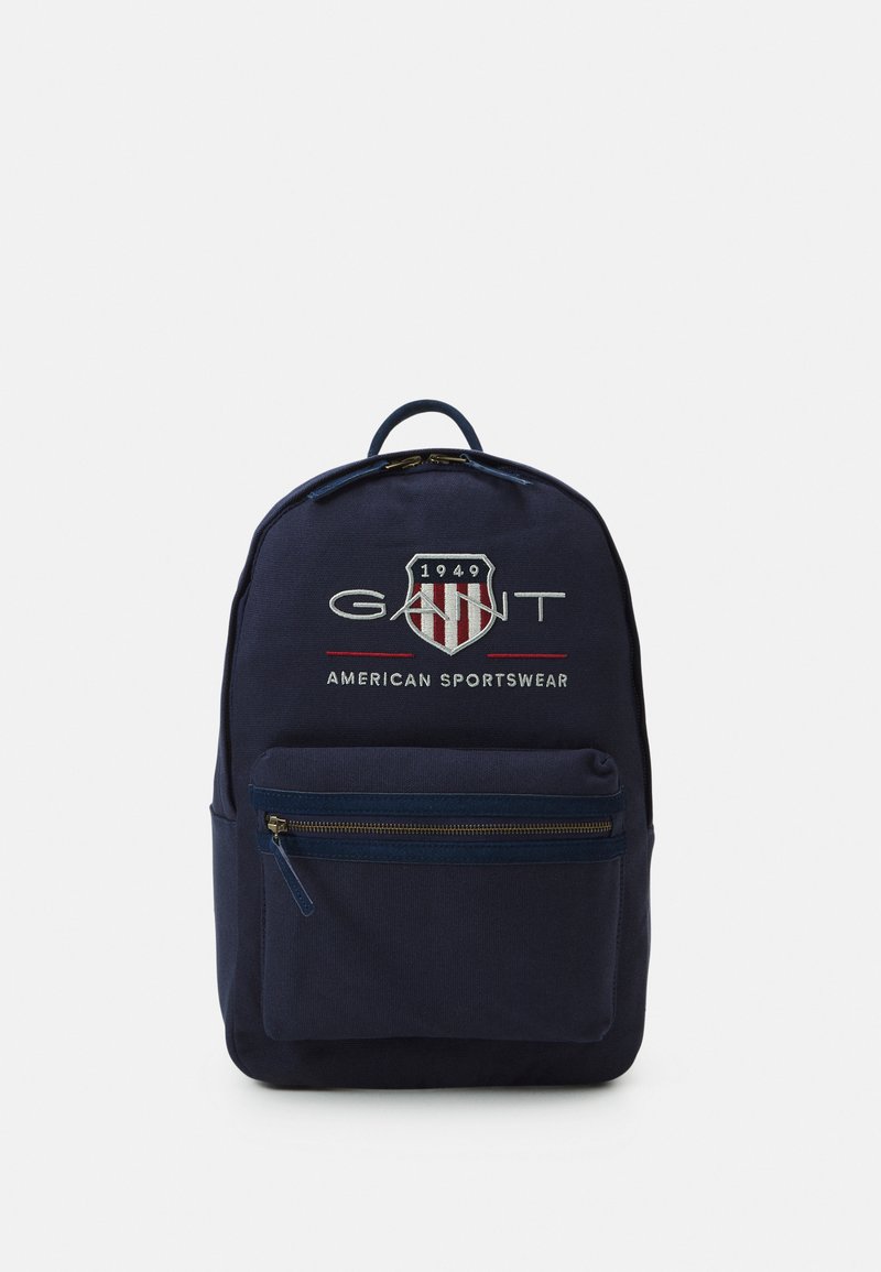 GANT COLOR SHIELD BACKPACK UNISEX - Rucksack - classic blue/dark blue ...