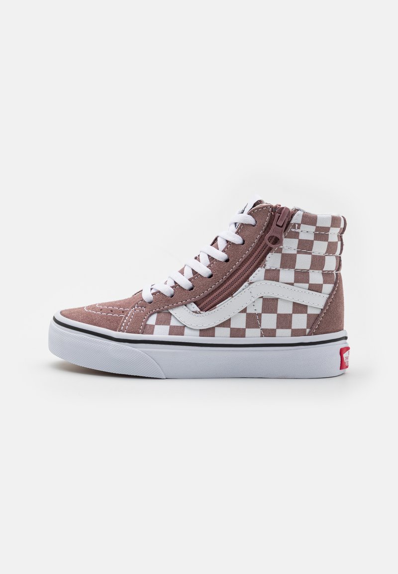 Vans SK8-HI REISSUE SIDE ZIP UNISEX - High-top trainers - light brown - Zalando.co.uk