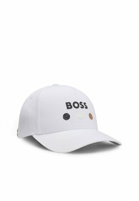 BOSS Keps - white/vit - Zalando.se