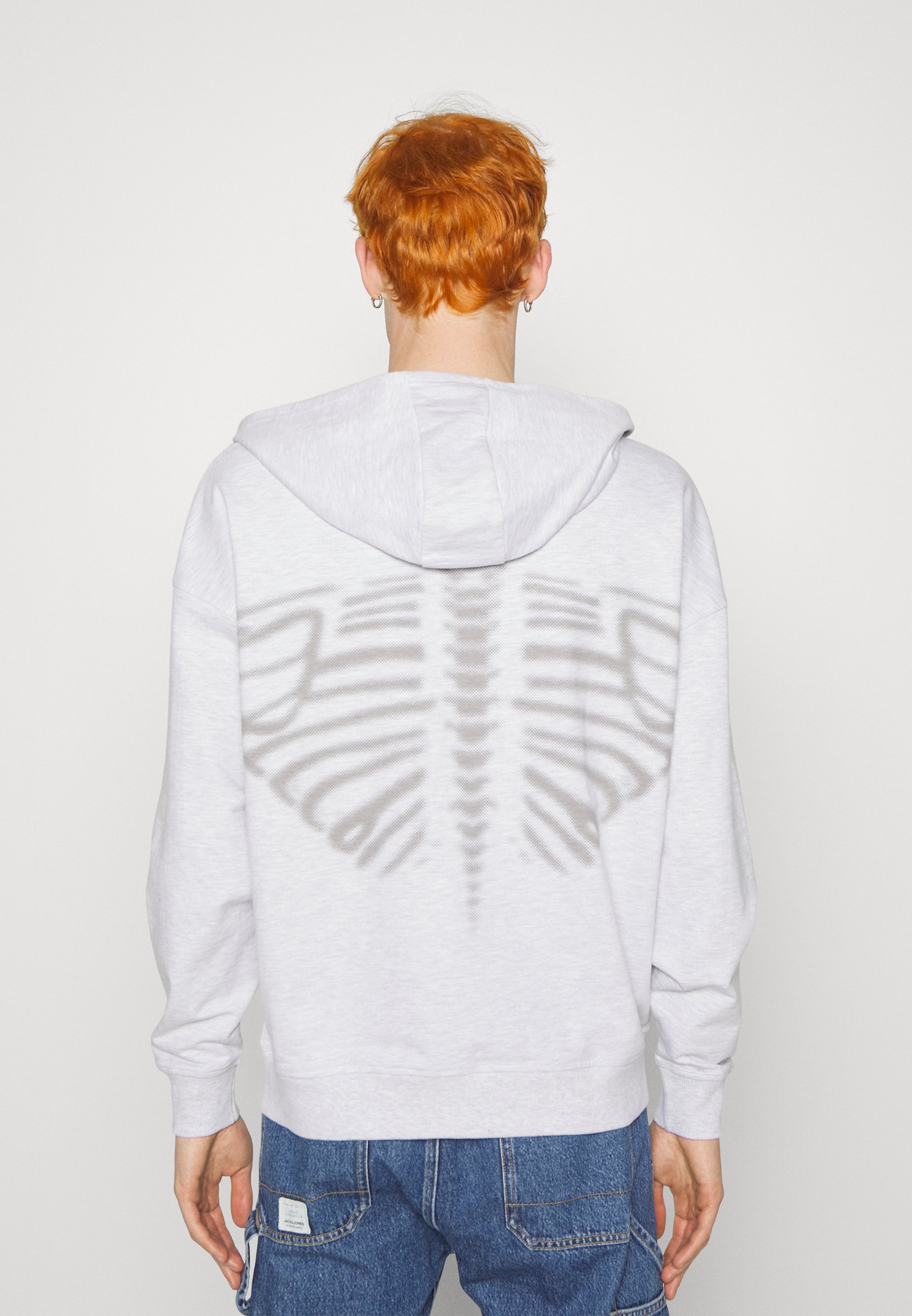 Night Addict Sweatjacke - grey marl/grau - Zalando.ch