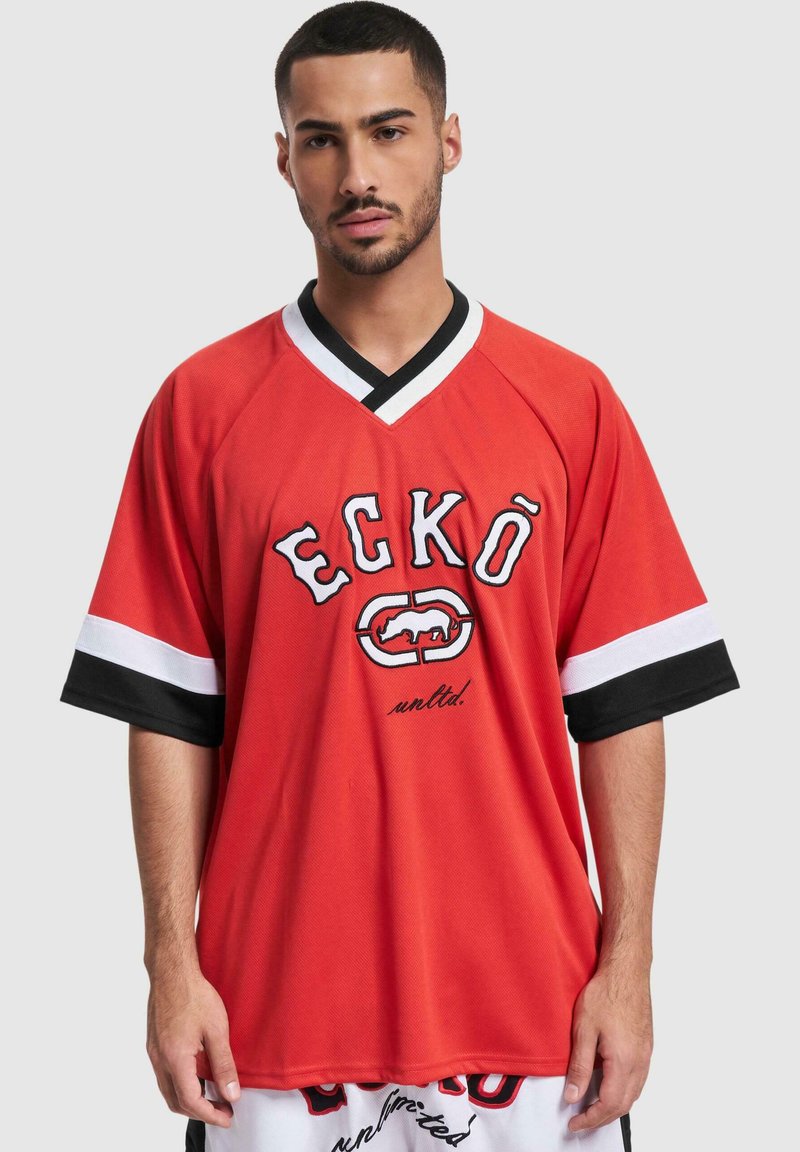 ecko unltd. BBALL - T-Shirt print - red/rot - Zalando